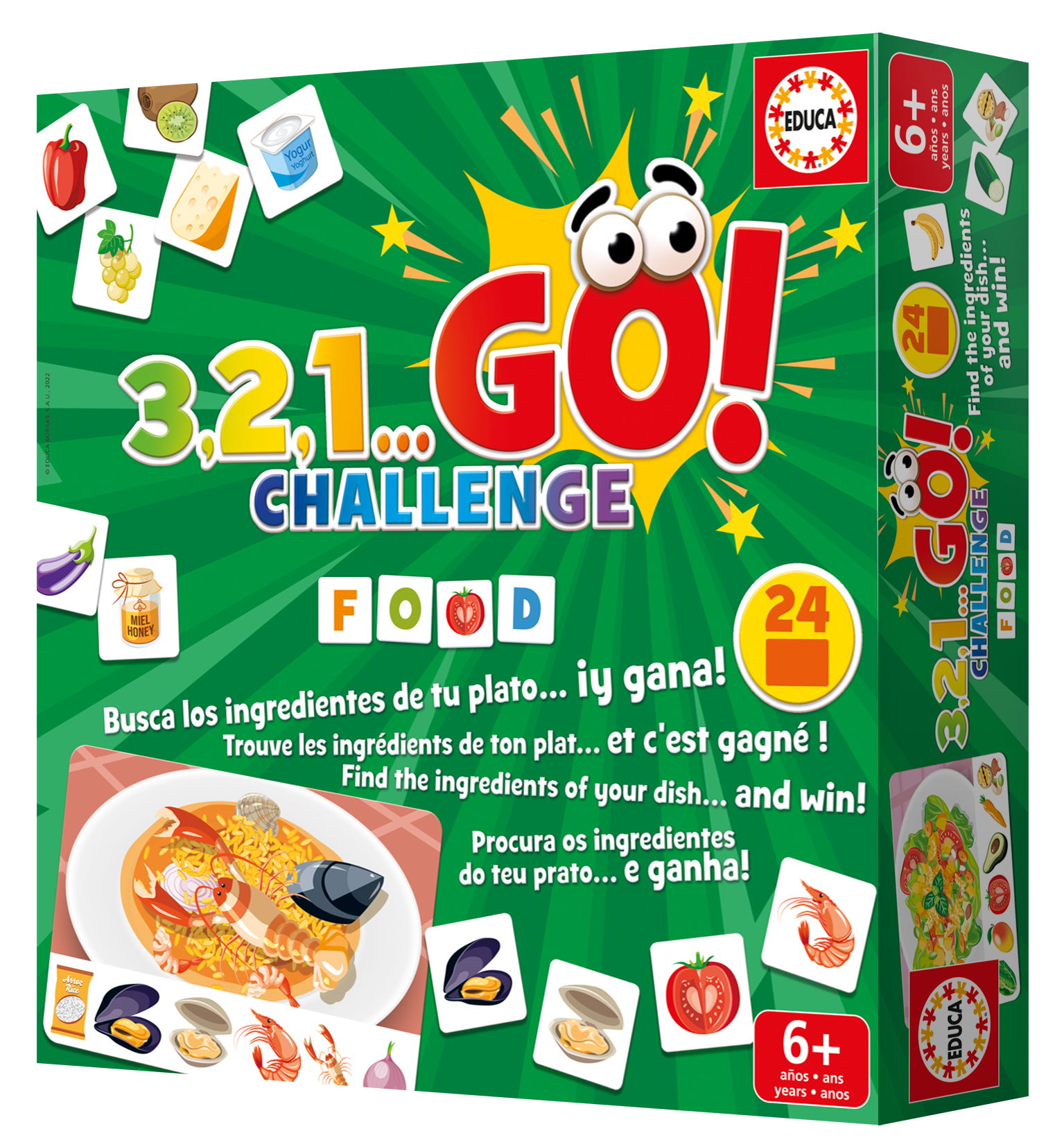 3 2 1 GO Challenge Food Educa Borras