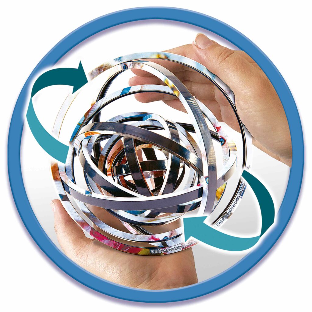 Round 3D Puzzle Abstract - Educa Borras