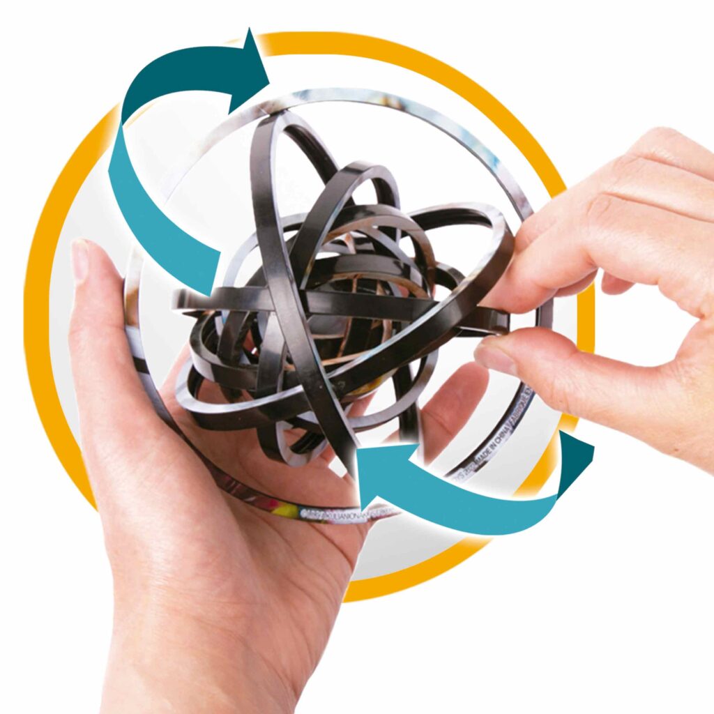 Round 3D Puzzle Abstract - Educa Borras