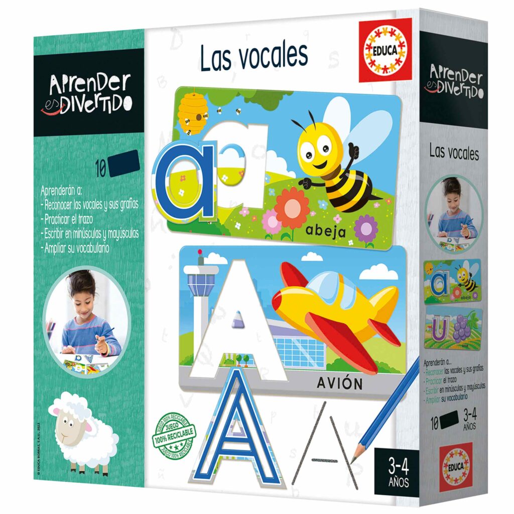 Las vocales - Educa Borras