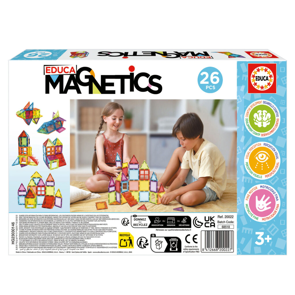 Educa Magnetics 26 pcs - Educa Borras