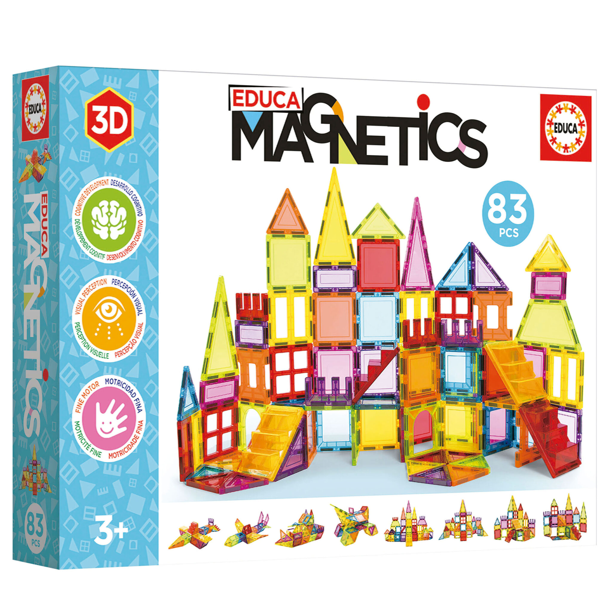 Educa Magnetics 83 pcs - Educa Borras